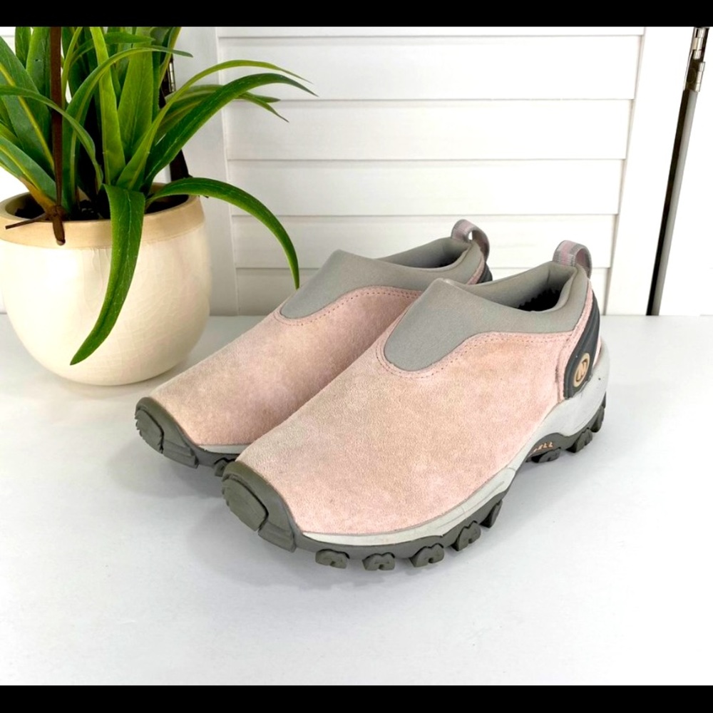 Merrell Satellite Moc Pale Pink Slip-On Hiking Trail … - Gem